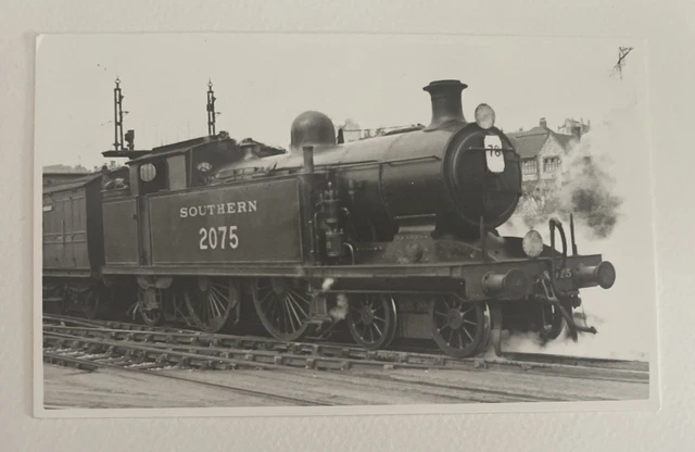 SOUTHERN RAILWAY LOCOMOTIVE Photograph - 2075 Lewes - A974 £3.50 ...