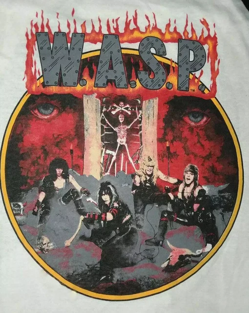 VINTAGE WASP FIRST Album Cover Cotton White Men S-234XL T-Shirt NL1492 ...