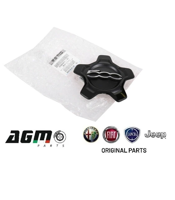 ENJOLIVEUR, CARTER ROUES 16 Pouce Logo 500 OE 735626311 Original Fiat ...