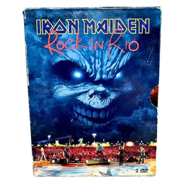 IRON MAIDEN: ROCK in Rio (DVD) Music Concert Good Condition!!! $29.99 ...