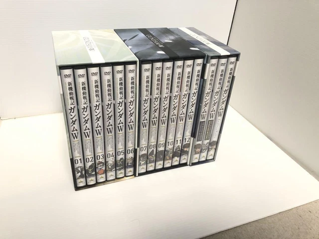 MOBILE SUIT GUNDAM Wing + set DVD film 1-12 con scatola anime EUR 231 ...