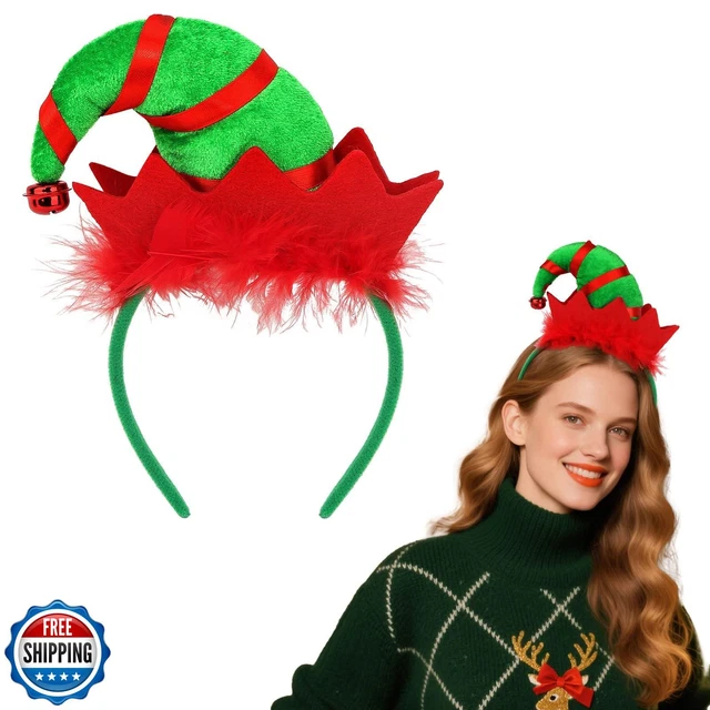 JACIYA ELF HAT Headband for Women Christmas Headband Cute Elf Cos £17. ...
