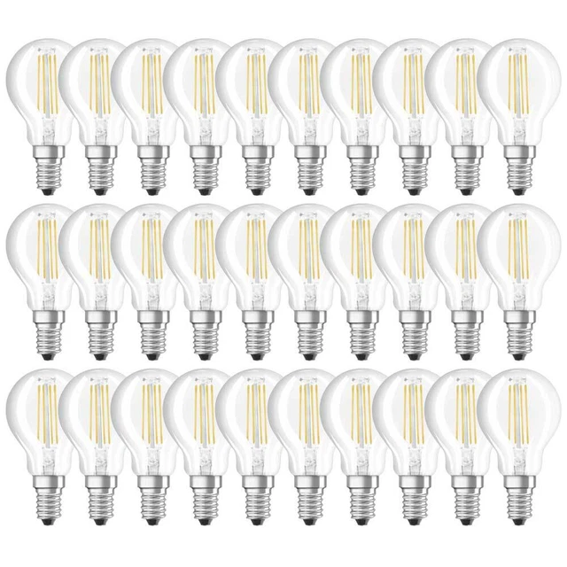 30 X OSRAM LED Filament Tropfen 4W =40W E14 klar 470lm neutralweiß 4000K UVP 89€ EUR 8,30 ...