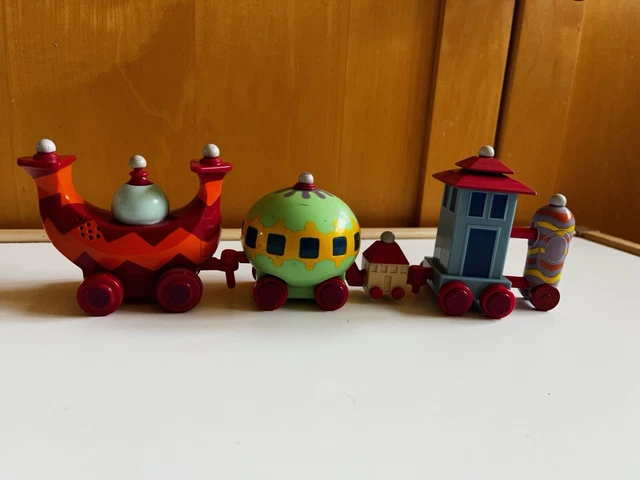CBEEBIES IN THE Night Garden Small 10” Push Along Ninky Nonk Train With ...
