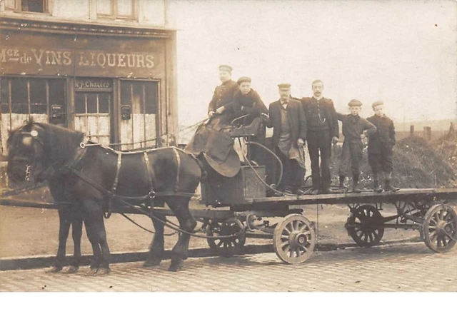 75009. N°53907.PARIS.GOUBERT. J.CHARLES.10 rue de bellefond. attelage ...
