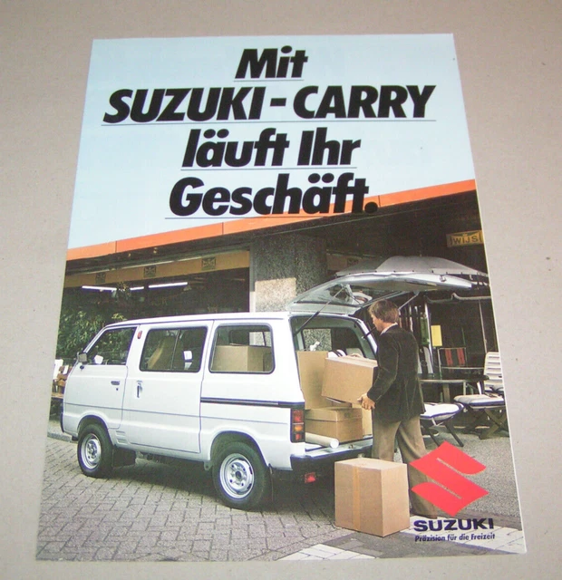 PROSPECTUS / BROCHURE - Suzuki Carry ST90V - Bus Transporteur - Édition ...