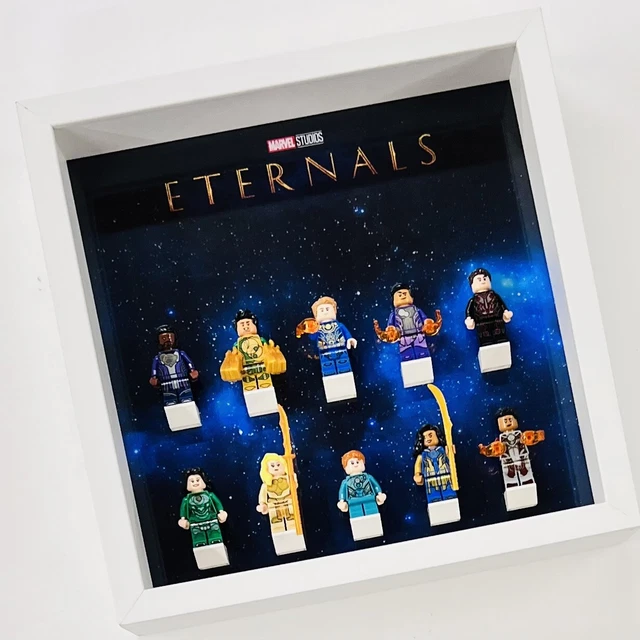 DISPLAY CASE FRAME for Lego ® Marvel Studios Eternals minifigures ...
