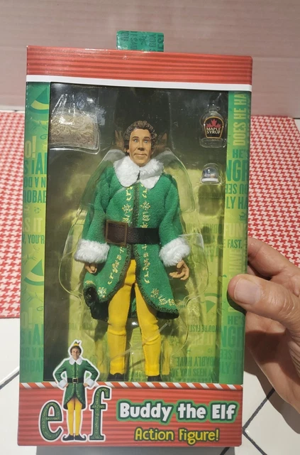 NECA BUDDY THE Elf 8" Action Figure Warner Brothers, New Sealed Will ...