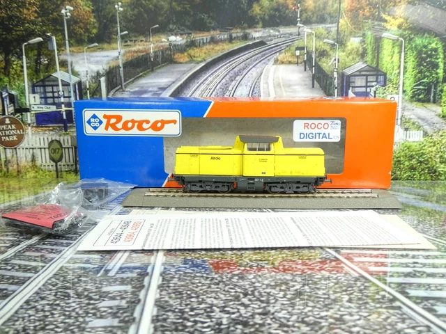 ROCO 43644.1 - H0 - DB - Diesellok V100 - Airolo - Digital - OVP ...