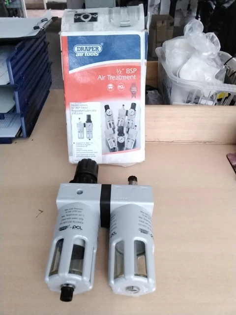 AIR CONTROL HALF Inch BSP Filter/Regulator/Lubricator (FRL) UNIT ...