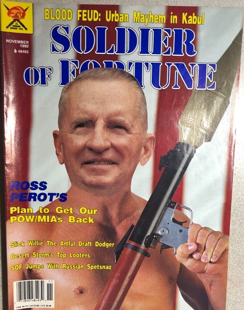 SOLDIER OF FORTUNE Magazine November 1992 £12.42 - PicClick UK