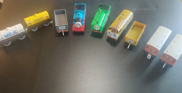 BUNDLE OF TRACKMASTER Trains -Thomas, Duck, Diesel 10, + 6 carriges! £ ...