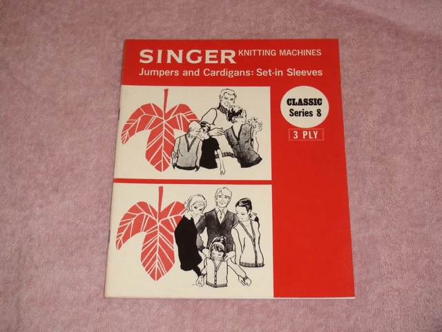 KNITTING MACHINE MAGAZINE Singer Classic Series 8 3Ply $12.00 - PicClick AU