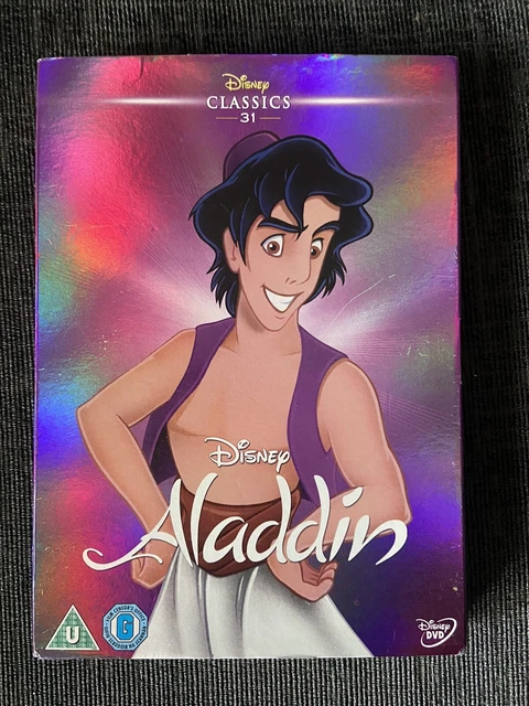 ALADDIN - DISNEY - DVD Limited Edition Cover NEW SEALED £2.99 - PicClick UK