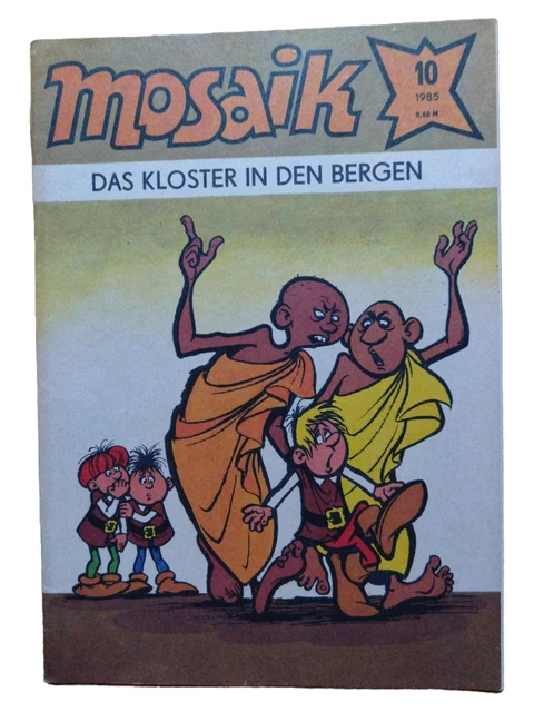 MOSAIK DAS KLOSTER in den Bergen Digedags Comic Zeitschrift 10/1985 ...