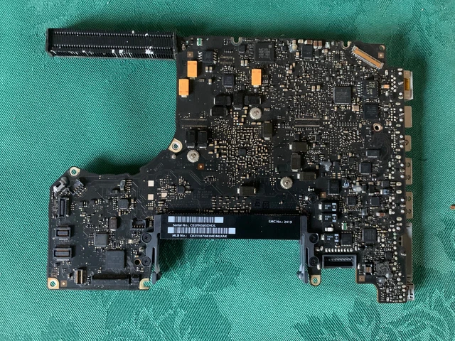 APPLE MACBOOK A1278 13” 2008 Logic board C2D 2.0Ghz 820-2327-A 661-5101 ...