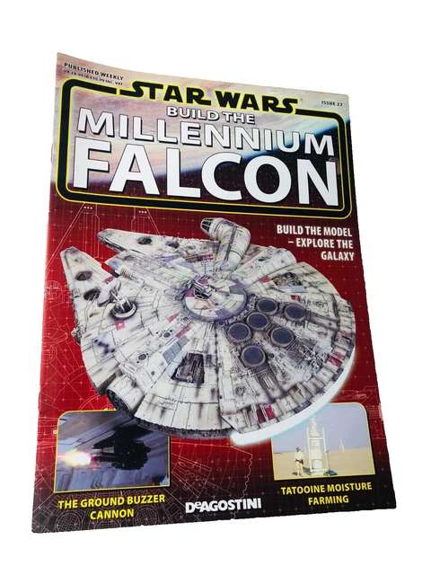 MAGAZINE STAR WARS Build the Millennium Falcon Mag Only No Parts Issue ...