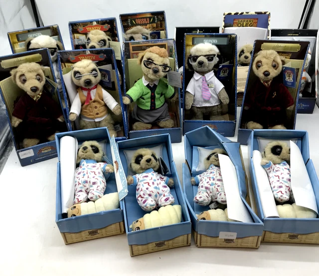 JOB LOT COMPARE the Meerkat Plush Toys £4.99 - PicClick UK
