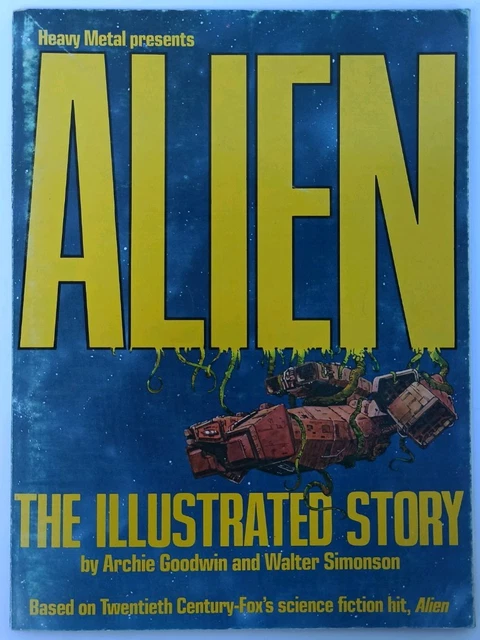ALIEN THE ILLUSTRATED Story (1979, 1st App: Alien, Heavy Metal, Walt ...
