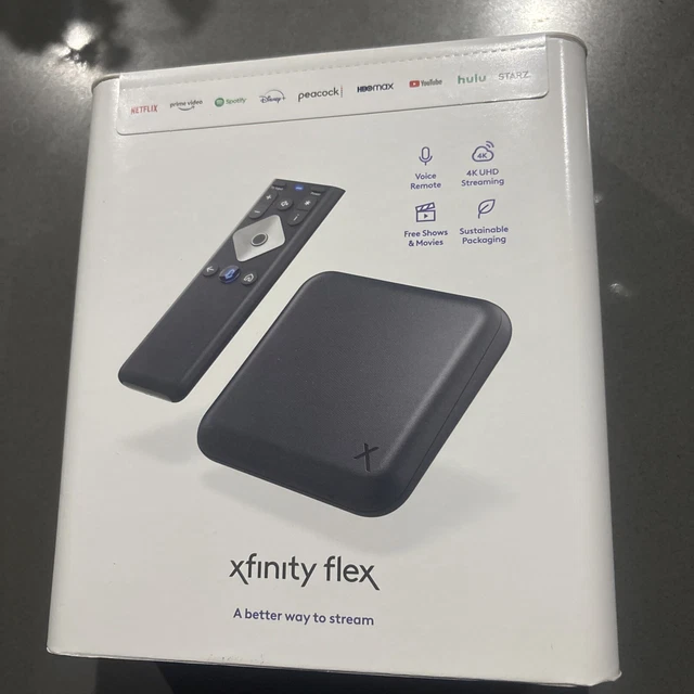 XFINITY FLEX TV Stream Box Streaming 4K with Remote Control Brand NEW ...