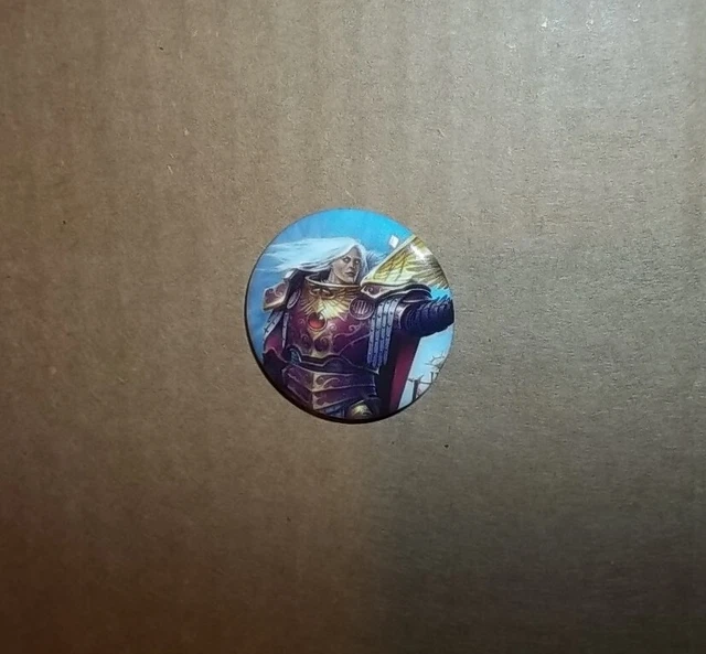 WARHAMMER 40K EMPERORS Children Primarch Fulgrim Pin Button x 2 £8.38 ...
