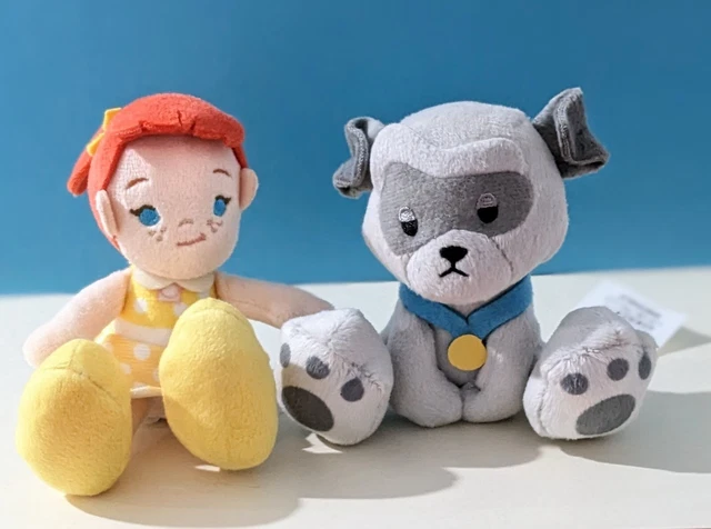 DISNEY STORE TINY Big Feet Toy Story Gabby & Pocahontas Percy Dog £9.99 ...