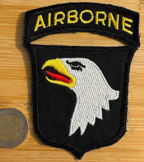 ECUSSON PATCH AIRBORNE Aigle Royal. Bald Eagle (Écu 60) Militaria EUR 6,99 - PicClick FR