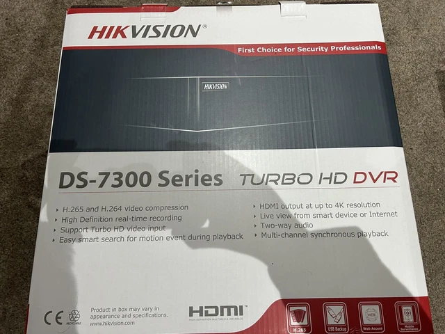 HIKVISION TURBO HD dvr DS-7300 series IDS-7316HUHI-m4/s With 8 TB Hardrive £550.00 - PicClick UK