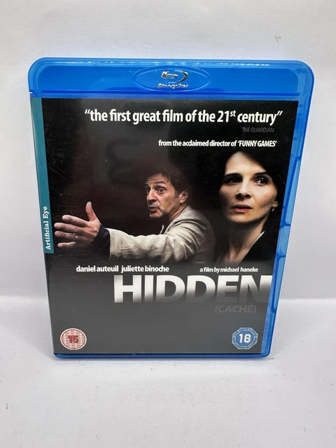 HIDDEN BLU-RAY (2008) Daniel Auteuil, Haneke cert 15 £8.99 - PicClick UK