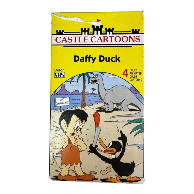 CARTONI ANIMATI VINTAGE 1987 Daffy Duck Castle VHS EUR 11,10 - PicClick IT