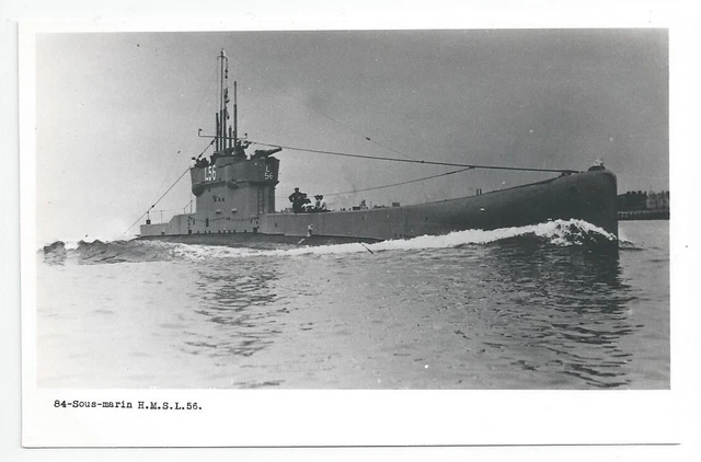 HMS L56 L-CLASS Submarine Royal Navy RP PC EUR 14,25 - PicClick IT
