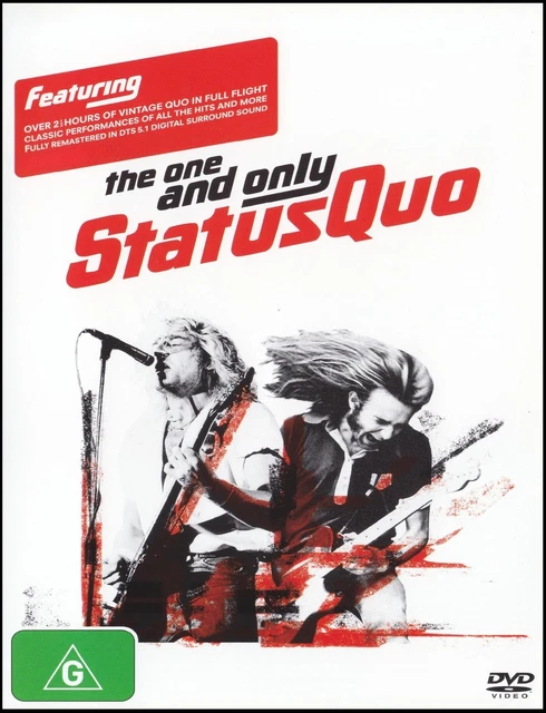 STATUS QUO - The One And Only Dvd ~ Classic Footage ~ Over 2.5 Hours ...