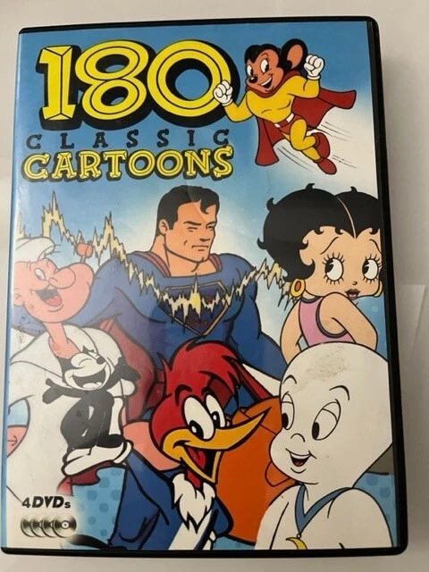 180 CLASSIC CARTOONS (4 DVDs, 21 hours of fun) £3.91 - PicClick UK
