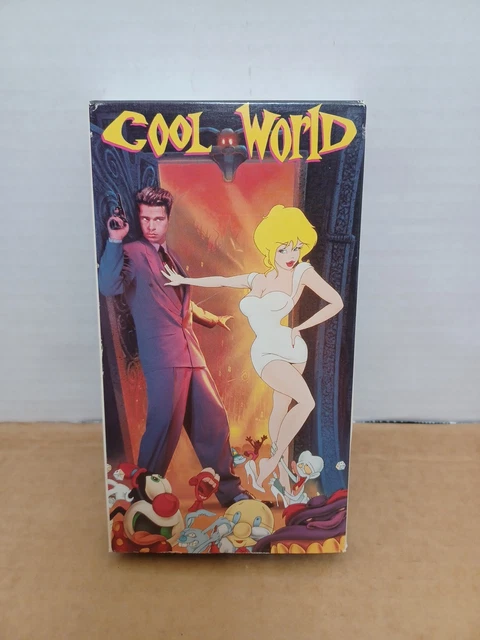 COOL WORLD VHS 1992 Brad Pitt Kim Bassinger Paramount Animation £13.56 ...