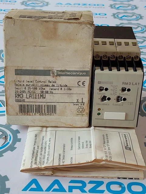 NEW TELEMECANIQUE RM3 LA111MW Liquid Level Control Relay 50/60Hz £160. ...