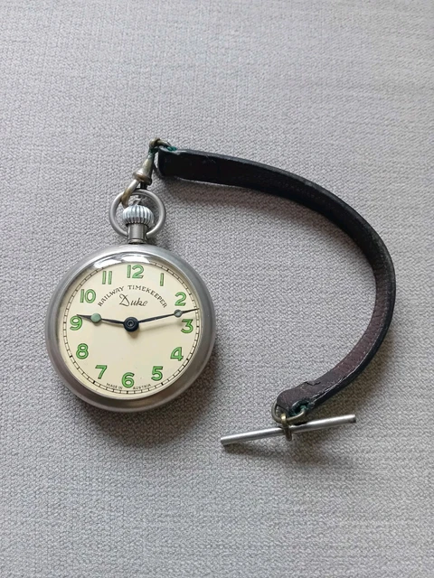 VINTAGE' MADE IN Austria' Duke Railway Time Keeper' Pocket Watch ...