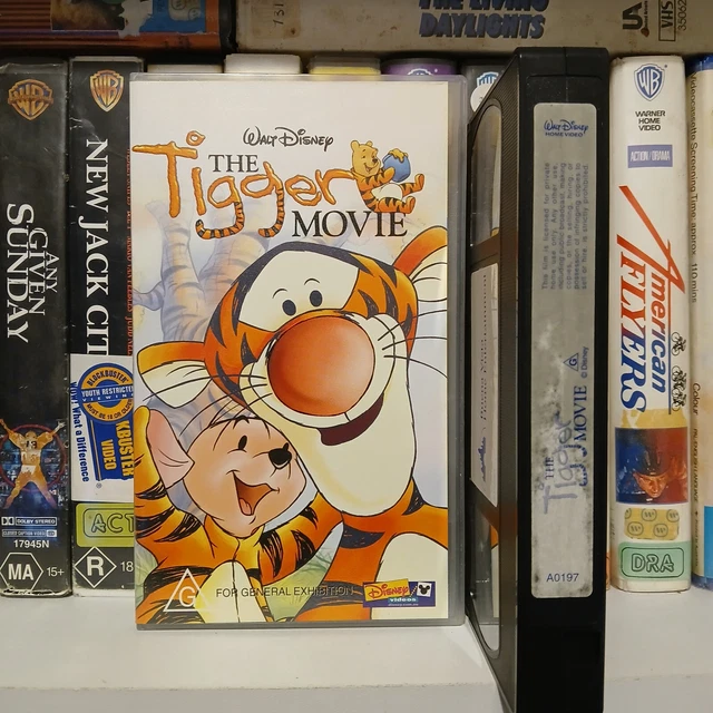 2000 THE TIGGER Movie- Walt Disney Video Vhs- Small Box Family ...