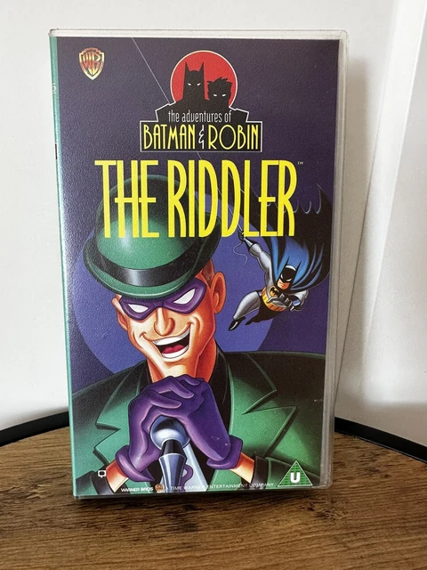 THE ADVENTURES OF Batman And Robin, The Riddler VHS (1995) £5.00 ...