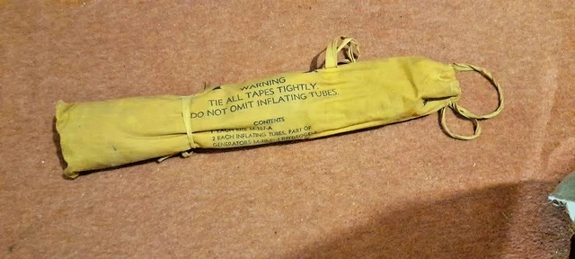 VINTAGE RAF RESCUE Life Raft Box kite in original bag. No string. £75. ...