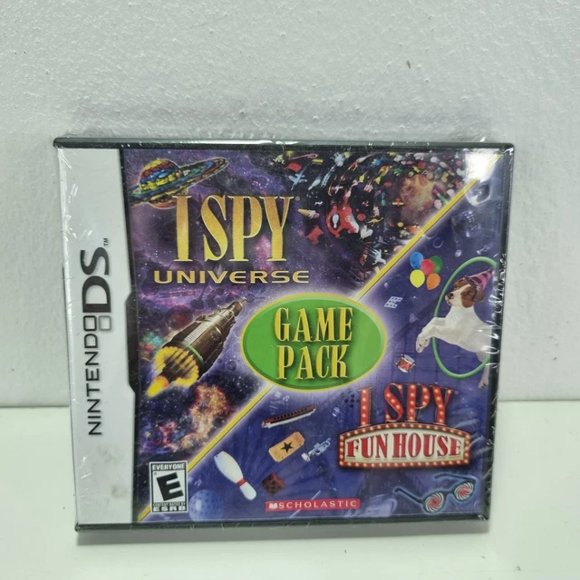 NINTENDO DS I Spy Universe & I Spy Fun House Game Pack - NUOVO + POST ...