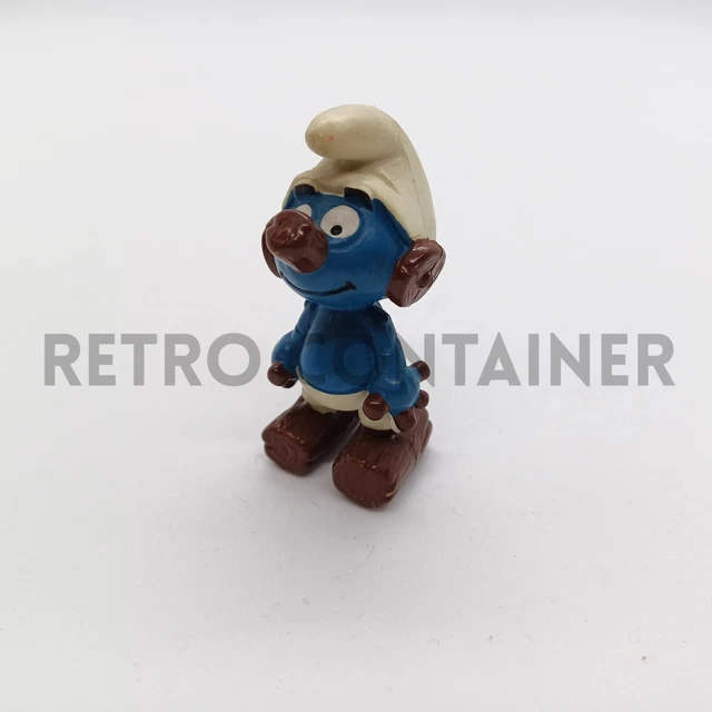 SMURFS PUFFI SCHLUMPF Pitufo Schleich - 20175 Clockwork Smurf EUR 6,85 ...