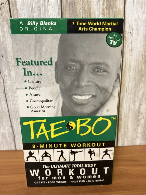 VINTAGE VHS TAE Bo Basic 8;Minute Workout £12.06 - PicClick UK
