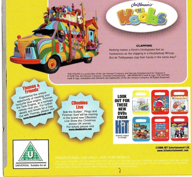 THE HOOBS : A Great 25 Minute Adventure - Childrens Favourites : PROMO ...