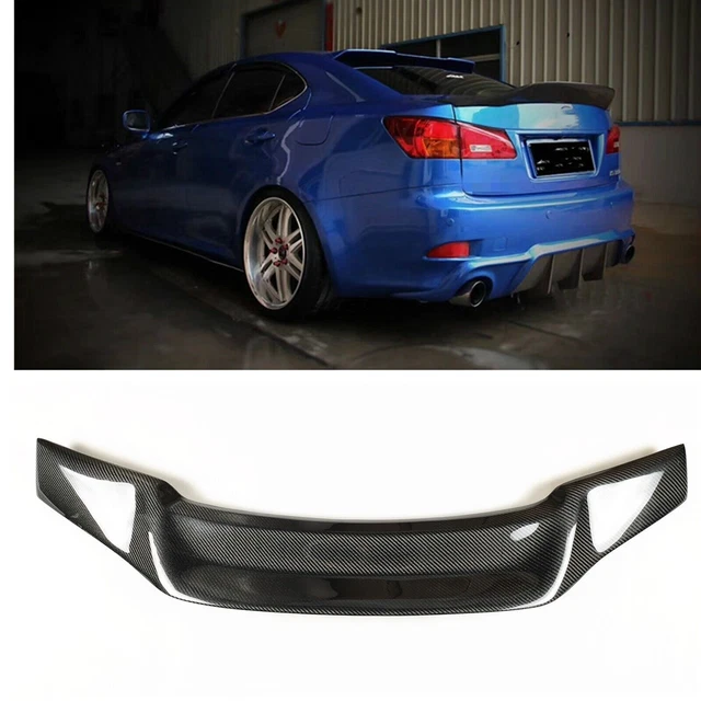 FOR LEXUS IS250 IS350 2006 2007-2013 Rear Carbon Fiber Roof Spoiler ...