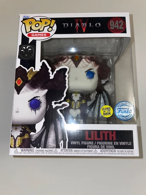DIABLO 4 - Lilith US Exclusive Glow 6" Pop! Vinyl [942] $59.95 ...
