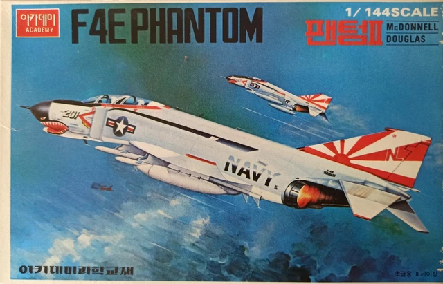 JC194 ACADEMY 2 1:144 McDonnell Douglas F4E Phantom Kit EUR 5,99 ...