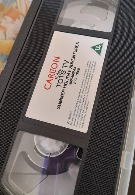 TOTS TV SUMMER Holiday Adventures VHS Video Cassette Tape Carlton ...