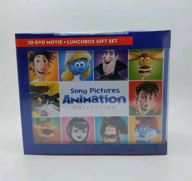 SONY PICTURES ANIMATION Collection (DVD, 10-Disc Set), lunch box gift ...