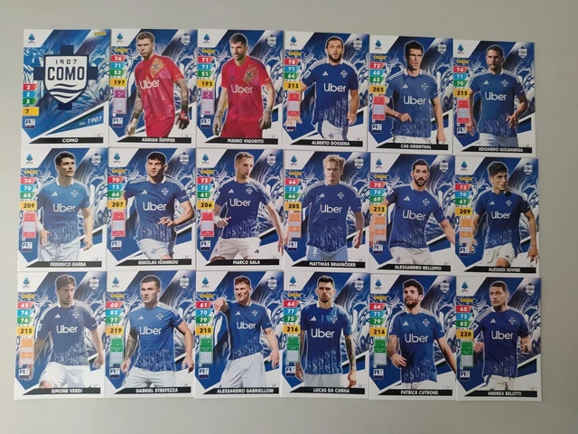 PANINI CALCIATORI ADRENALYN 2024-25 2025 Fiorentina Squadra Completa 18 Card EUR 8,00 - PicClick IT