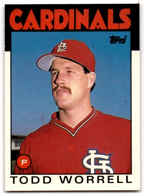 1986 TOPPS TRADED Todd Worrell St. Louis Cardinals #127T EUR 1,10 ...